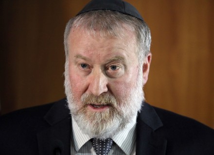 Israels Attorney General Avichai Mandelblit Speaks Editorial Stock ...