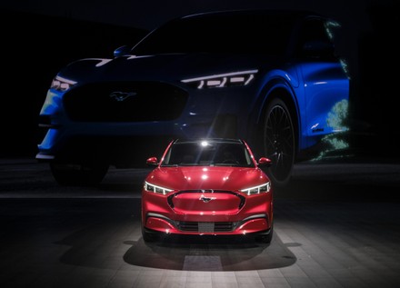 Ford Mustang Mach E Unveiled During Editorial Stock Photo - Stock Image ...