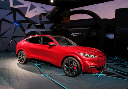 Ford Mustang Mach E Unveiled During Editorial Stock Photo - Stock Image ...