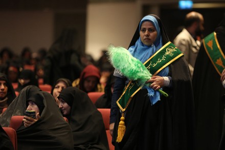 Iranian Basiji Women Attend Ceremony On Editorial Stock Photo - Stock ...
