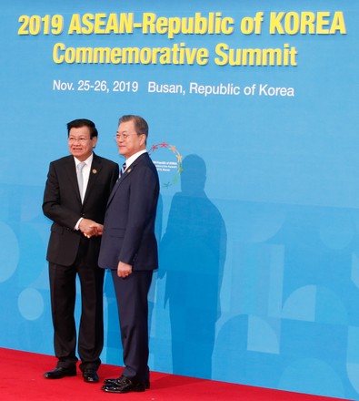 ASEAN-ROK Summit in South Korea, Busan - 26 Nov 2019 Stock Pictures ...