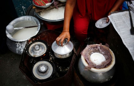 Bangladeshi Street Food Vendor Makes Sells Editorial Stock Photo ...