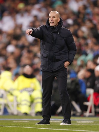 Real Madrid Coach Zinedine Zidane Editorial Stock Photo - Stock Image ...