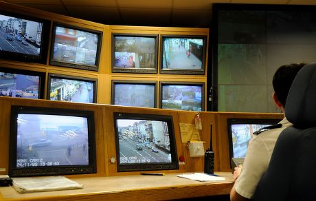 Cctv Control Room Editorial Stock Photo - Stock Image | Shutterstock