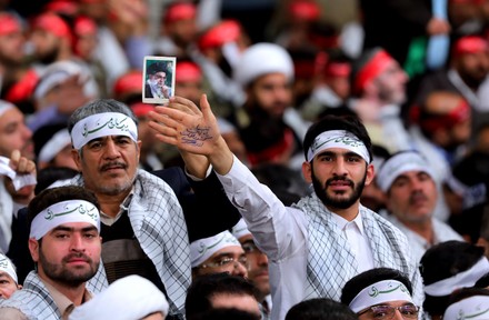 Members Revolutionary Guards Allvolunteer Basij Force Editorial Stock ...