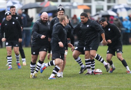 Barbarians Squad During Their Training Session Editorial Stock Photo ...