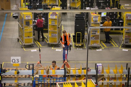 Amazon fulfilment centre, Peterborough, UK - 27 Nov 2019 Stock Pictures ...