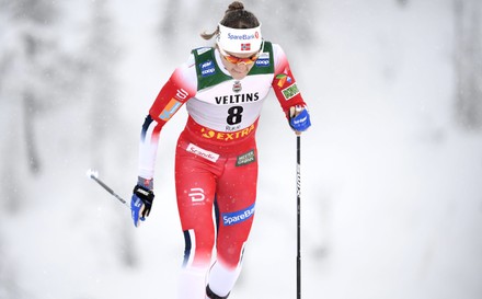Maiken Caspersen Falla Norway Competes During Editorial Stock Photo ...