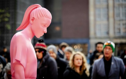 3d Printed Statue Dutch Aids Foundation Editorial Stock Photo - Stock ...