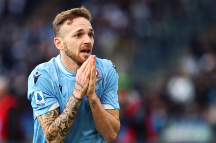 Manuel Lazzari Lazio Reacts During Italian Editorial Stock Photo - Stock Image | Shutterstock