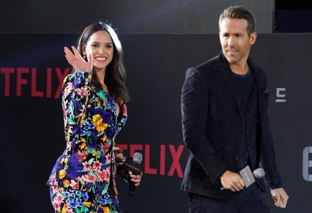 Adria Arjona Torres Ryan Reynolds Editorial Stock Photo - Stock Image ...