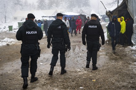 __COUNT__ Vucjak refugee camp, Bihac, Bosnia And Herzegovina - 03 Dec ...