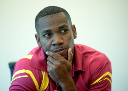 Jamaican Sprinter Yohan Blake During Interview Editorial Stock Photo ...