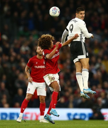 Aleksandar Mitrovic Fulham Drinking Buxton Bottle Editorial Stock Photo ...