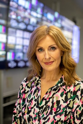 Alison Comyn Irish Television Journalist Broadcaster Editorial Stock ...