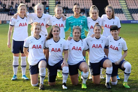 Ashleigh Neville Tottenham Hotspur Women Celebrates Editorial Stock ...