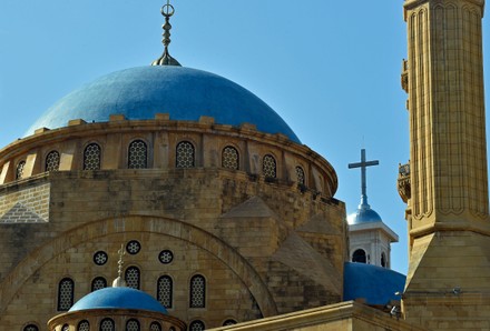 Cross Christian Maronites Church Saint Georges Editorial Stock Photo ...