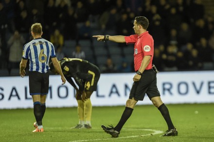 Referee Dean Whitestone Awards Penalty Sheffield Editorial Stock Photo ...