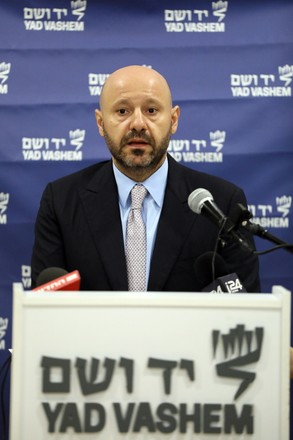 Swisslebanese Businessman Abdallah Chatila Speaks Yad Editorial Stock ...