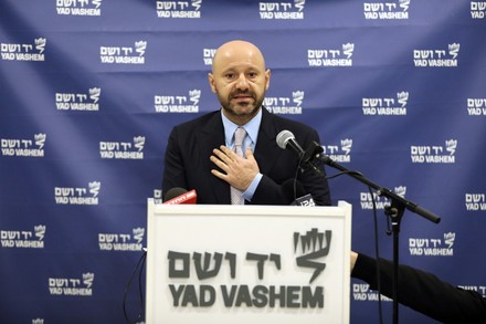Swisslebanese Businessman Abdallah Chatila Speaks Yad Editorial Stock ...