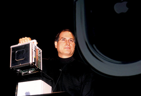 Steve Jobs Introduces G4 Cube New Editorial Stock Photo - Stock Image ...