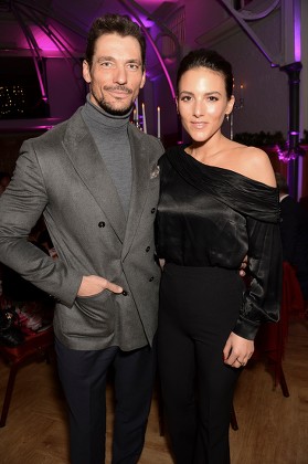David Gandy Girlfriend Stephanie Mendoros Editorial Stock Photo - Stock ...