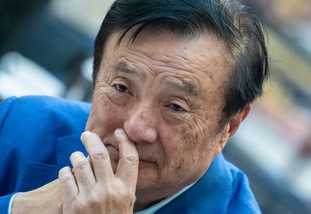 Ren Zhengfei Founder Ceo Huawei Talks Editorial Stock Photo - Stock ...
