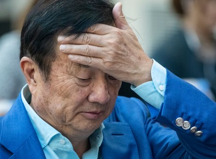 Ren Zhengfei Founder Ceo Huawei Talks Editorial Stock Photo - Stock ...