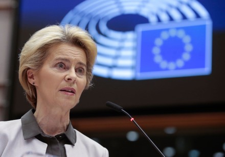 Eu Commission President Ursula Von Der Editorial Stock Photo - Stock ...