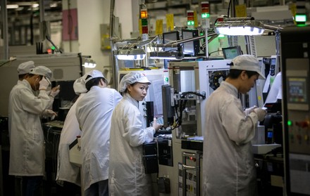 People Work Huawei Factory Dongguan Guangdong Editorial Stock Photo ...