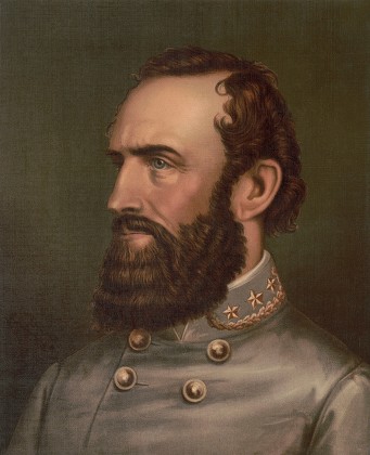 Thomas Jonathan Stonewall Jackson 182463 Confederate Editorial Stock ...
