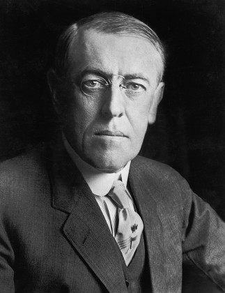 Woodrow Wilson 18561924 28th President United Editorial Stock Photo ...