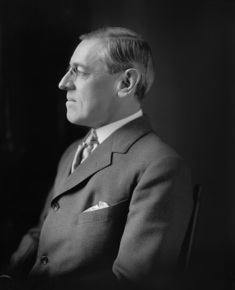 Woodrow Wilson 18561924 28th President United Editorial Stock Photo ...