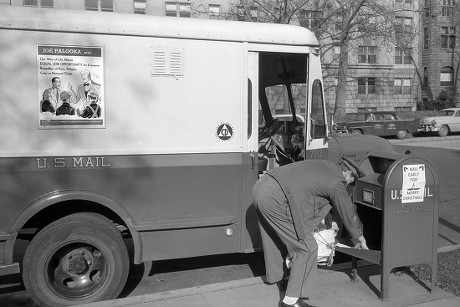 Mailman Picking Mail Mailbox Job Opportunity Editorial Stock Photo ...
