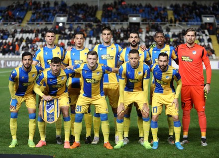 Apoels Team Prior Uefa Europa League Editorial Stock Photo - Stock ...