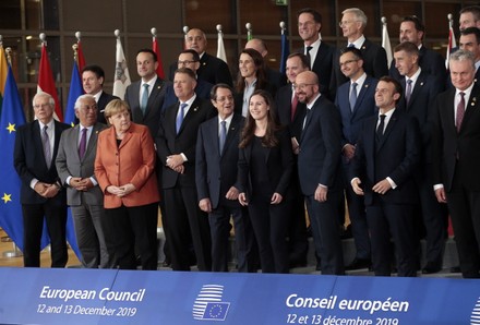 EU Council meeting, Brussels, Belgium - 12 Dec 2019 Stock Pictures ...