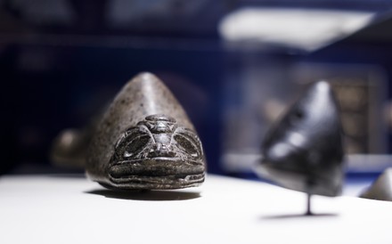 Detail Three Pointed Zemi Made By Editorial Stock Photo - Stock Image ...