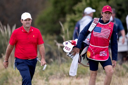 Patrick Reed Team Usa His Caddie Editorial Stock Photo - Stock Image ...