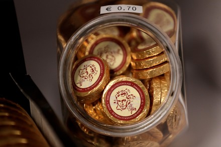 Chocolate Coins Portrait German Composer Ludwig Editorial Stock Photo ...