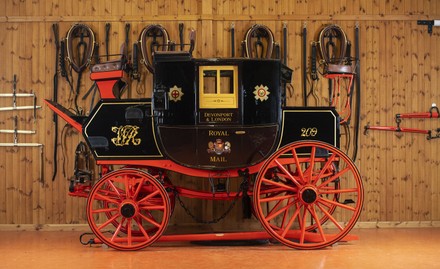 Restored Royal Mail Coach Editorial Stock Photo - Stock Image ...