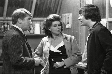 Peter Adamson Len Fairclough Pat Phoenix Editorial Stock Photo - Stock ...