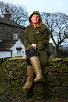 Amanda Owen Shepherdess 211118 Yorkshire Shepherdess Editorial Stock ...