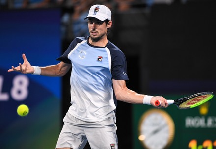 Guido Pella Team Argentina Action During Editorial Stock Photo - Stock ...