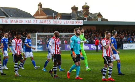 Teams Walk Out Before Kick Off Editorial Stock Photo - Stock Image ...