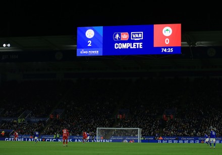 Big Screen Shows Var Decision Complete Editorial Stock Photo - Stock ...