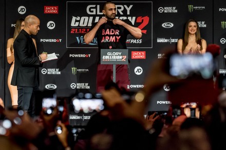 __COUNT__ GLORY Collision 2, Kickboxing, Staredown, Arnhem, Netherlands ...