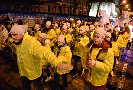 Childrens Young Brass Band Perform During Editorial Stock Photo - Stock ...