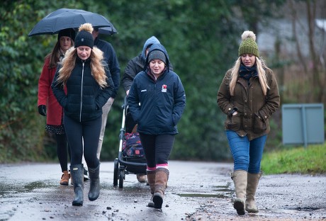 People Getting Wet Old Surrey Burstow Editorial Stock Photo - Stock ...