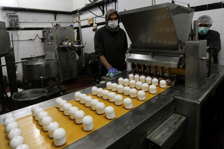 __COUNT__ Palestinian workers prepare 'Ras El-abed', Gaza City ...