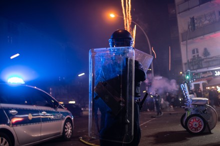 German Police Riot Gear Secure Junction Editorial Stock Photo - Stock ...